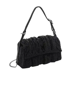 Benedetta Bruzziches Iris Crystal Shoulder Bag