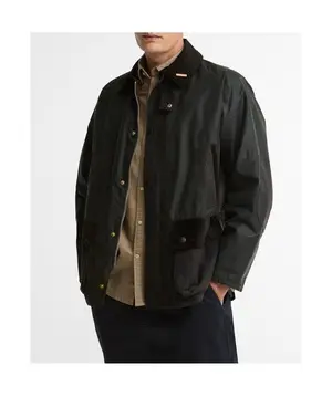 Barbour Wax Field Jacket - Black