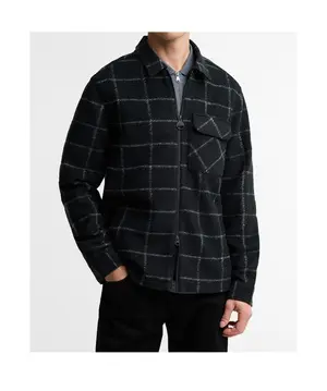 Barbour Check Zip Overshirt