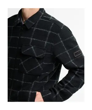 Barbour Check Zip Overshirt