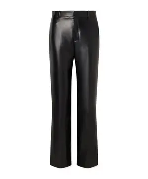 Gucci Leather Straight-leg Pants