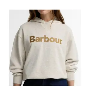 Barbour Logo Embroidered Hoodie