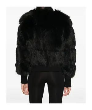 Patrizia Pepe Faux-fur Bomber Jacket