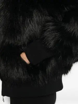 Patrizia Pepe Faux-fur Bomber Jacket