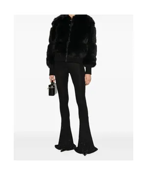 Patrizia Pepe Faux-fur Bomber Jacket