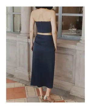Marella Feather-trimmed Skirt
