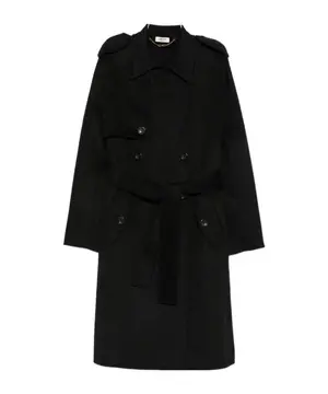 Liu Jo Double-breasted Belted Coat