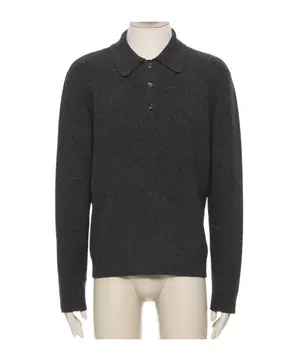 Valentino Garavani Button Detailed Long-sleeved Polo Shirt - No