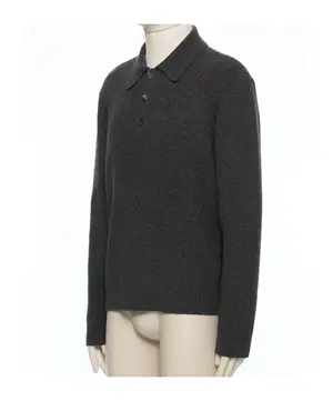 Valentino Garavani Button Detailed Long-sleeved Polo Shirt