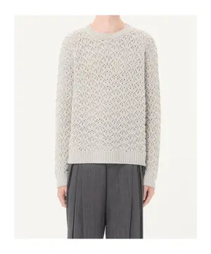 Valentino Garavani Diamond Openwork Knit Pullover