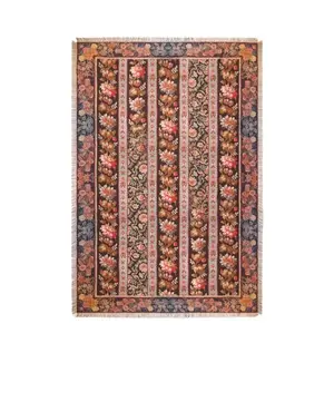 PIERRE-LOUIS MASCIA Floral-print Fringed Scarf - Multicolor