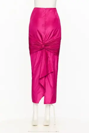 Valentino Garavani Long Taffeta Skirt