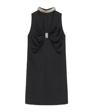 Valentino Garavani Embellished Shift Mini Dress - No
