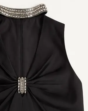 Valentino Garavani Embellished Shift Mini Dress - No