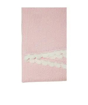 LITTLE BEAR Ribbed Knit Blanket