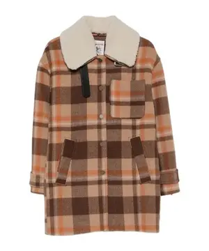 SEMICOUTURE Checkered Coat