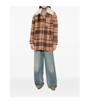 SEMICOUTURE Checkered Coat