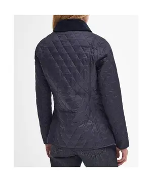 Barbour Diamond Quilted Cord Collar Jacket