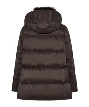YVES SALOMON Hooded Puffer Jacket