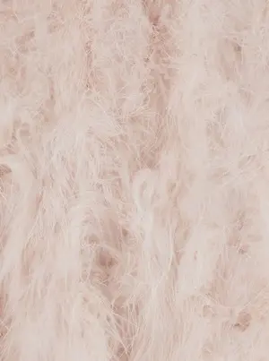 YVES SALOMON Long-sleeve Casual Fur Jacket