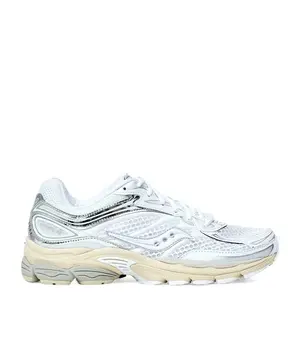 Saucony Mesh Panelled Sneakers - White/eggshell