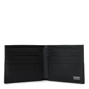 Fendi Jacquard Spliced Short Wallet