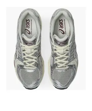 Asics Gel Kayano 14 Mesh Running Sneakers - Ivory/cream