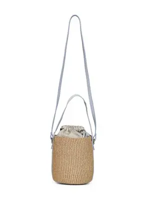 Chloé Woody Drawstring Small Basket Bag - No