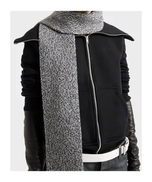 7 For All Mankind High-neck Zip-up Hoodie