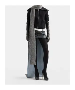 7 For All Mankind High-neck Zip-up Hoodie