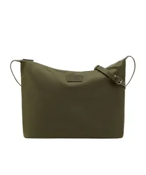 MAISON MARGIELA Logo-patch Shoulder Bag - Khaki