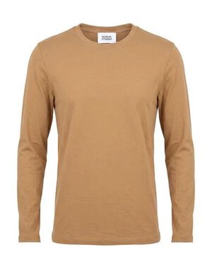 Alpha Studio T-shirt Size Cotton, Elastane - Khaki
