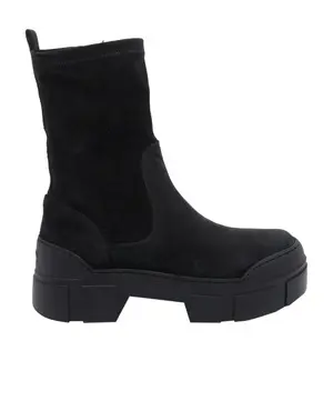 VIC MATIE Chunky-sole Ankle Boots - Black