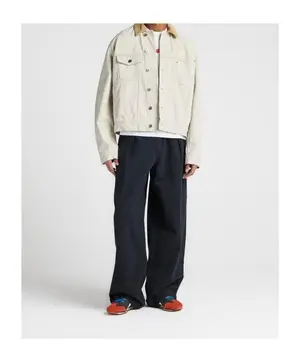 J.W.ANDERSON Corduroy Collar Denim Jacket