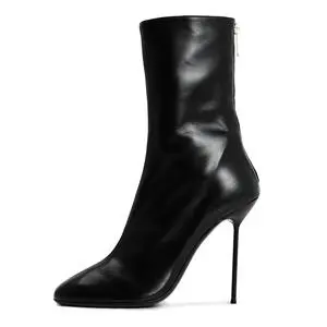 Paris Texas Minimalist High-heel Ankle Boots