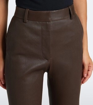 JOSEPH Flared-leg Casual Trousers