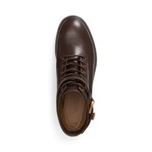 Ralph Lauren Lace-up Platform Ankle Boots