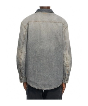 Off-White Bookish Zip-up Denim Jacket