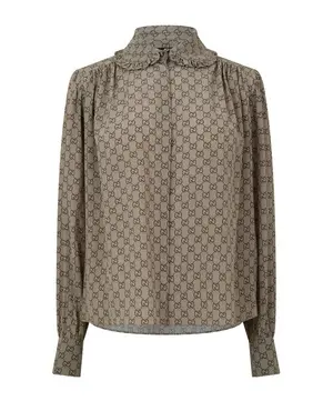 Gucci Ruffle Shirts For Women