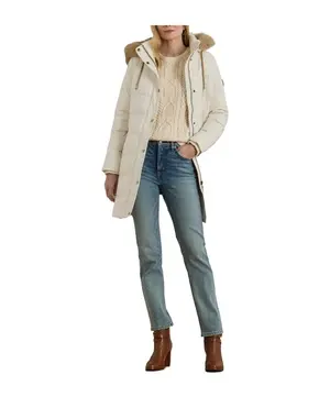 Ralph Lauren Mid-length Hooded Padded Coat - No