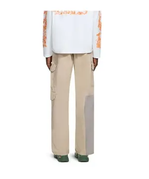 Off-White Big Bookish Cotton Cargo Pants