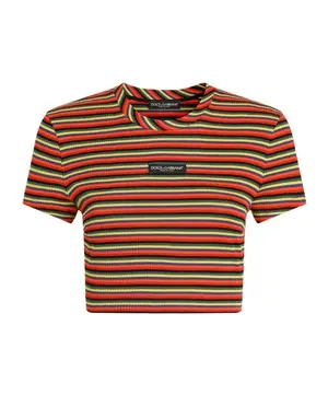 Dolce & Gabbana Striped Jersey T-shirt