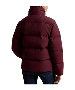 Polo Ralph Lauren Hooded Cropped Down Coat