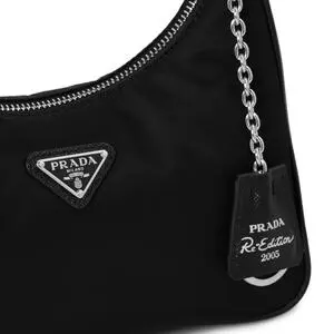 Prada Re-edition 2005 Nylon Hobo Bag