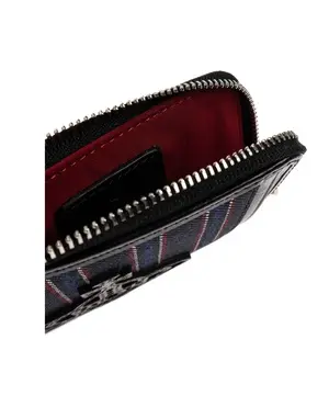 VIVIENNE WESTWOOD Zip-around Stripe Wallet