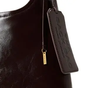 Marc Jacobs Shiny Leather Shoulder Handbag - No