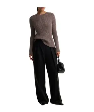 Barbour Vertical Rib Knit Top