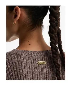 Barbour Vertical Rib Knit Top