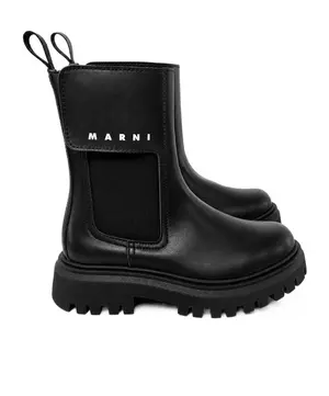 Marni Round-toe Ankle Boots