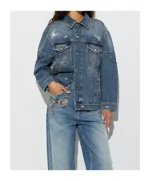Dolce & Gabbana Oversized-fit Denim Jacket